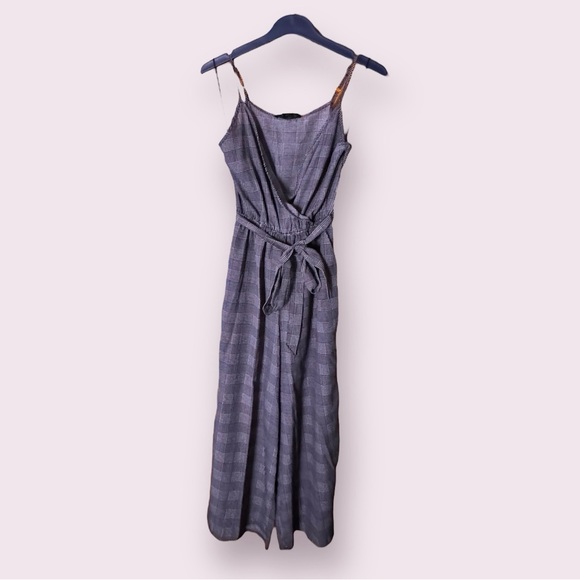 mandee | Pants & Jumpsuits | Mandee Plaid Jumpsuit | Poshmark